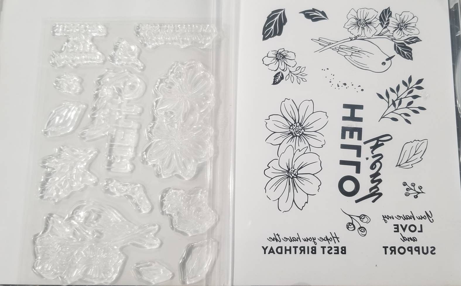 Stampin' Up! Friendly Hello Stamp Set - Etsy