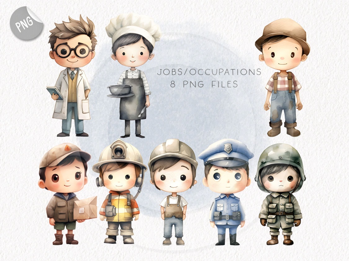 Occupations Clipart For Kids