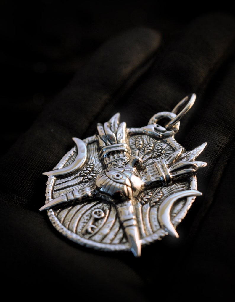 The Eleusian Mysteries Talisman, 925 Sterling Silver, Eleusis, Mystery ...