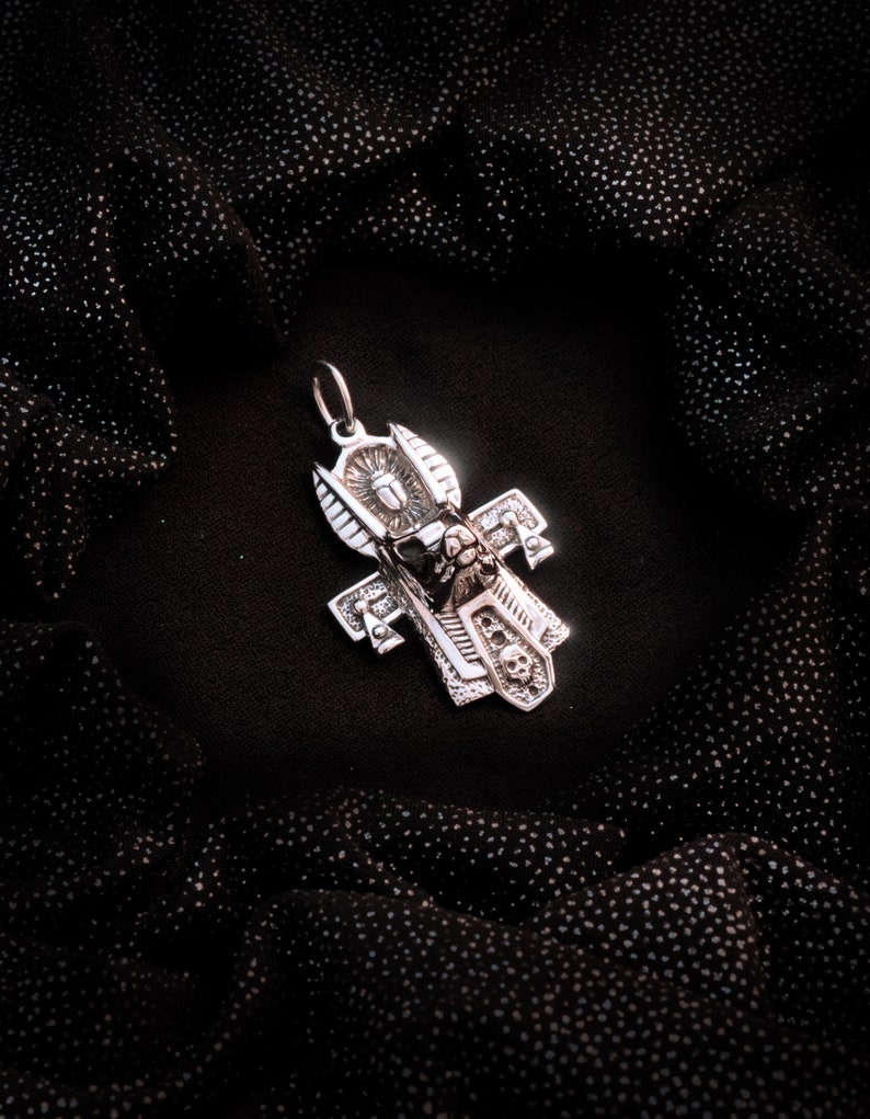 Buy Anubis the Great Lord of Death Talisman 925 Stering Silver Online ...