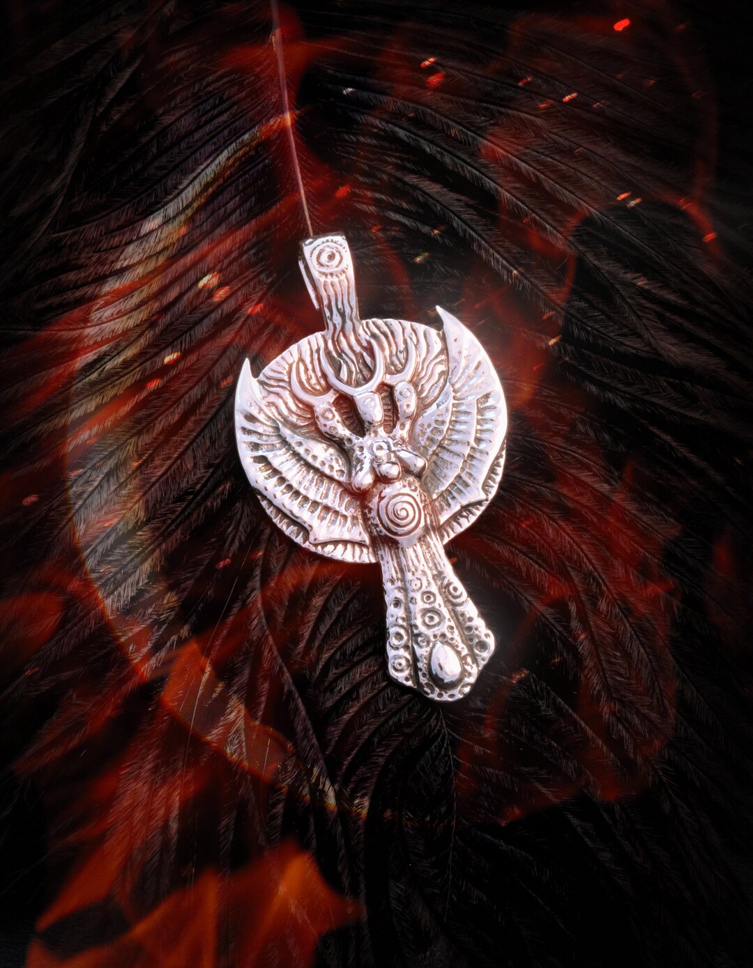 Hekate Zerynthia the Mother of Snakes, 925 Sterling Silver, Hecate ...