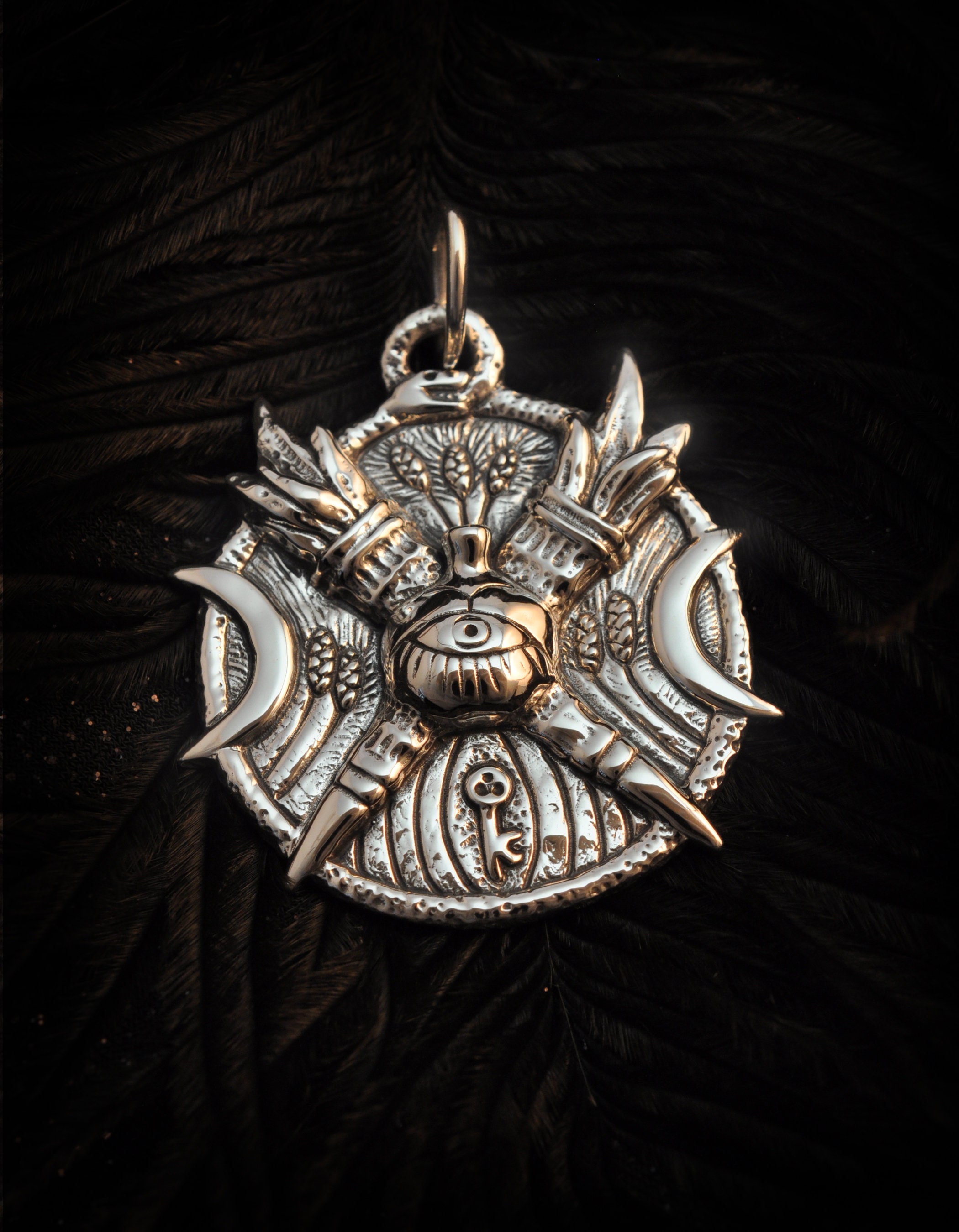 The Eleusian Mysteries Talisman, 925 Sterling Silver, Eleusis, Mystery ...