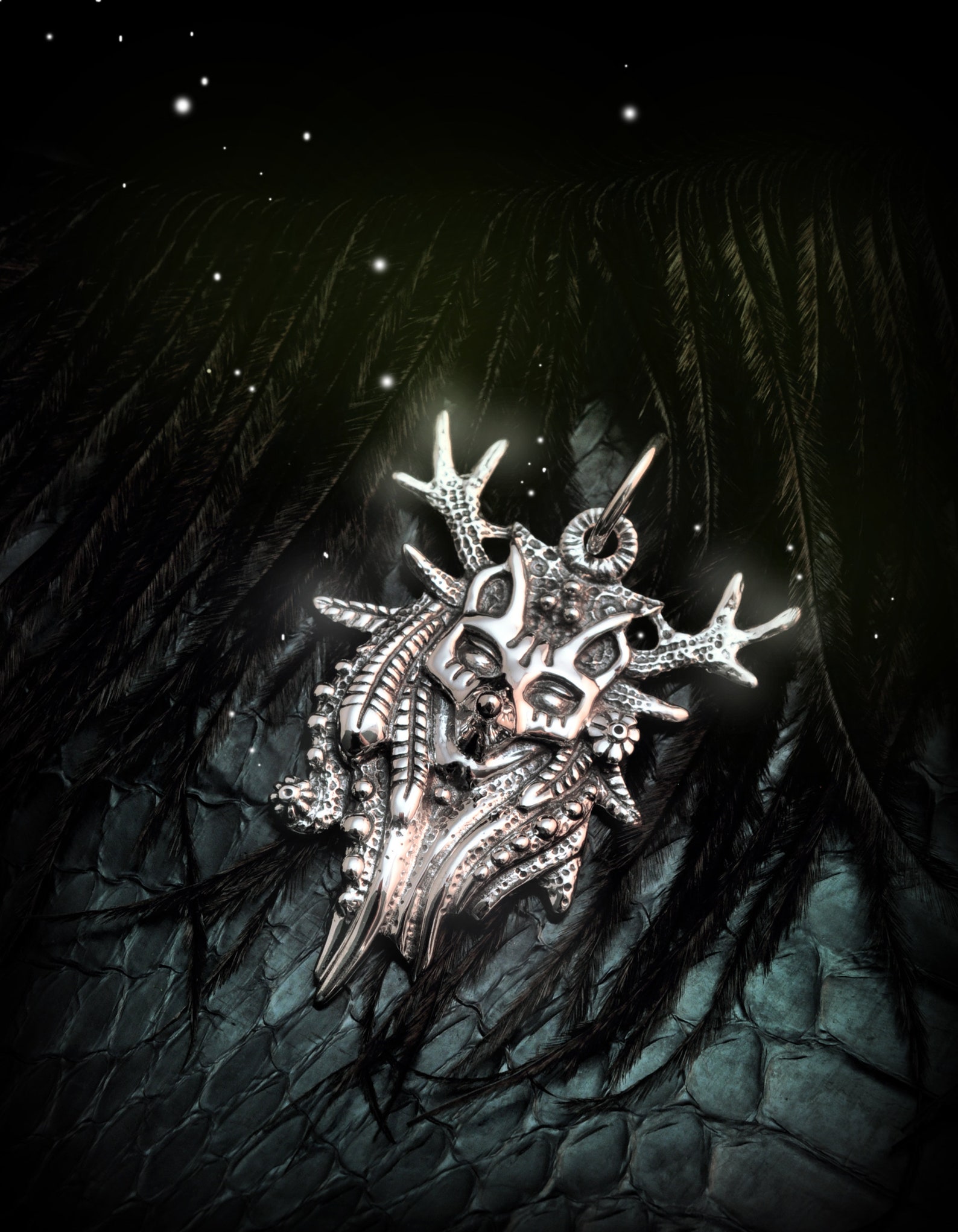 Elen of the Ways the Antlered Goddess Pendant 925 Sterling - Etsy