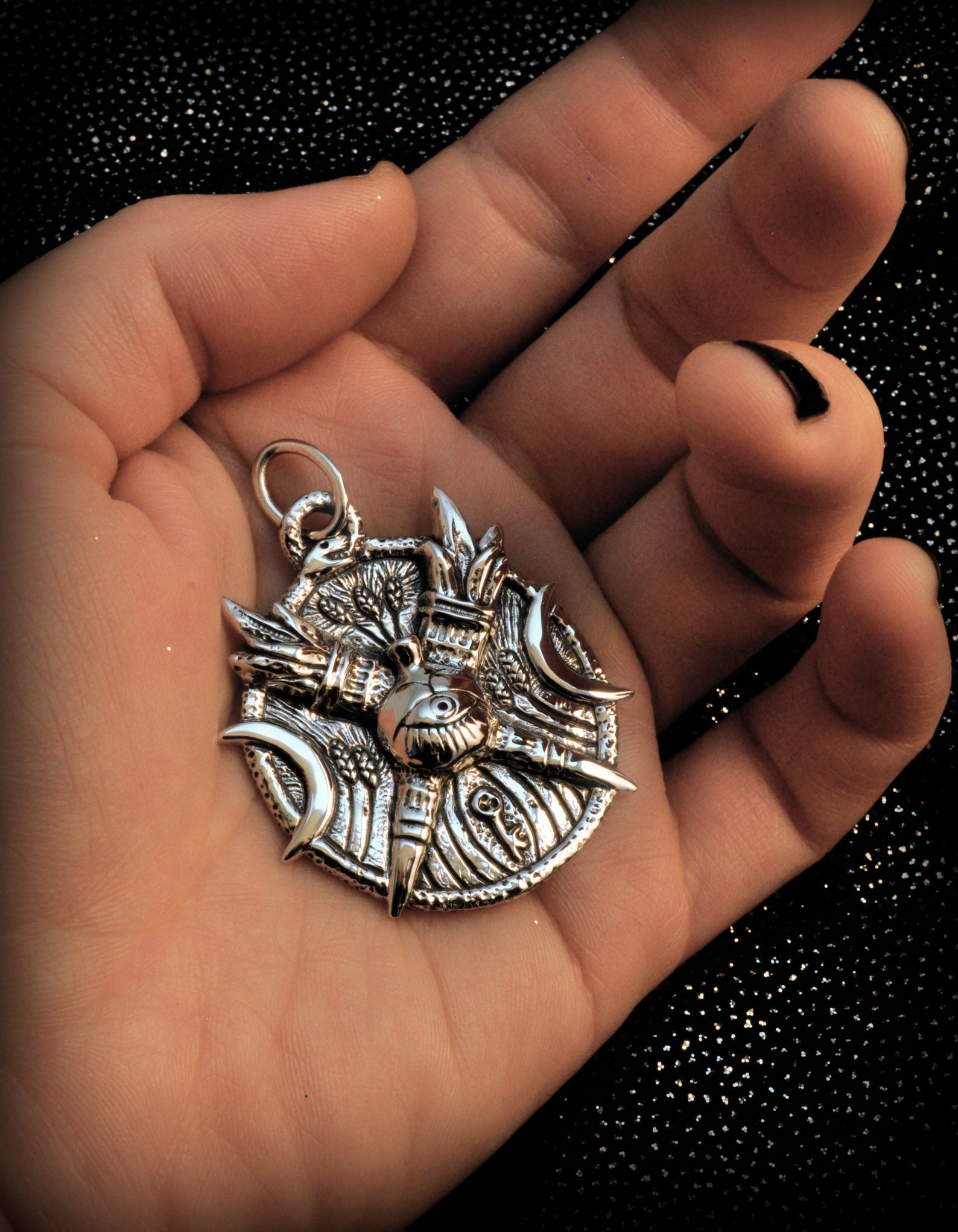 The Eleusian Mysteries Talisman, 925 Sterling Silver, Eleusis, Mystery ...