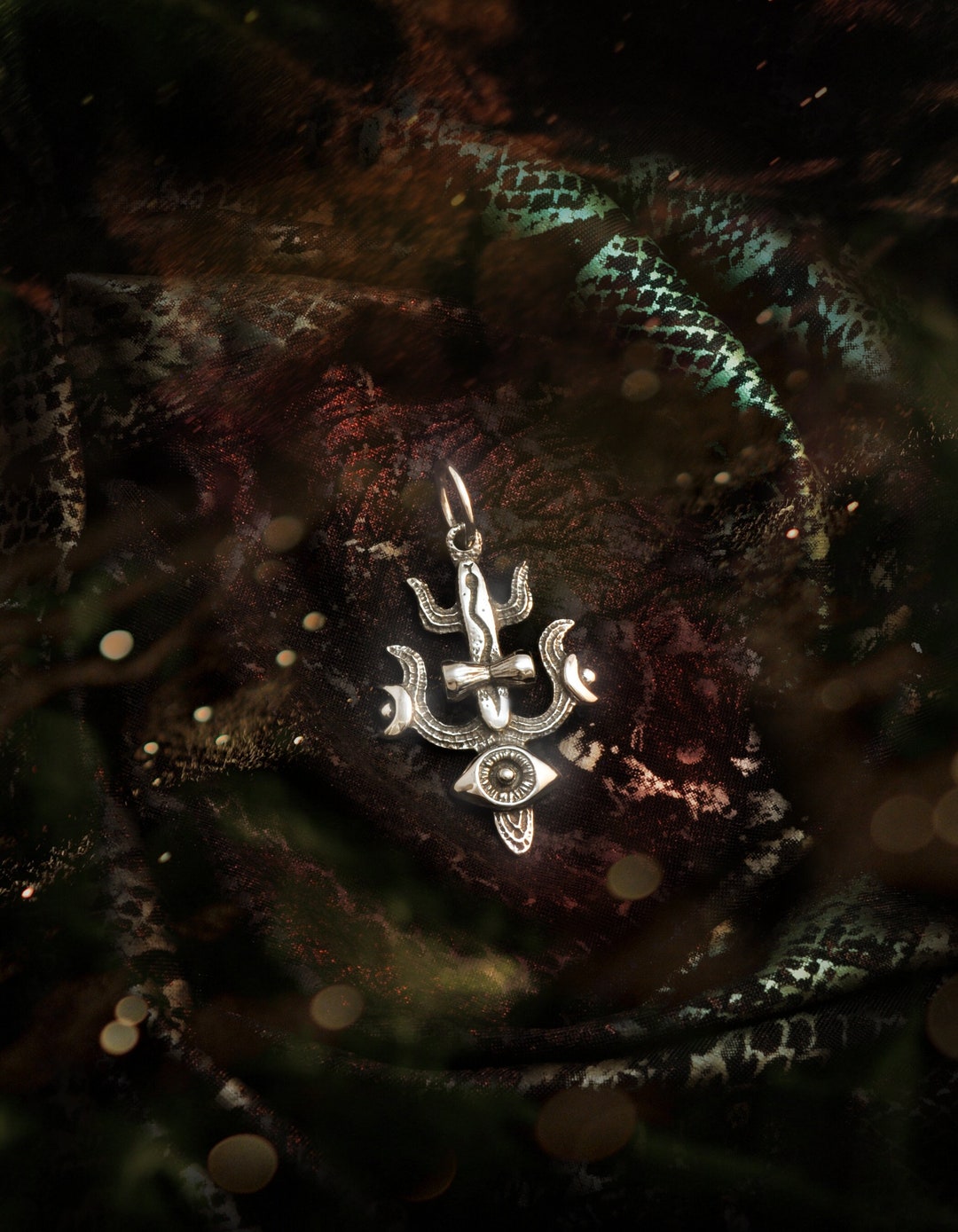 Shiva's Power Pendant, 925 Sterling Silver, Mahadeva, Destroyer, Hindu ...