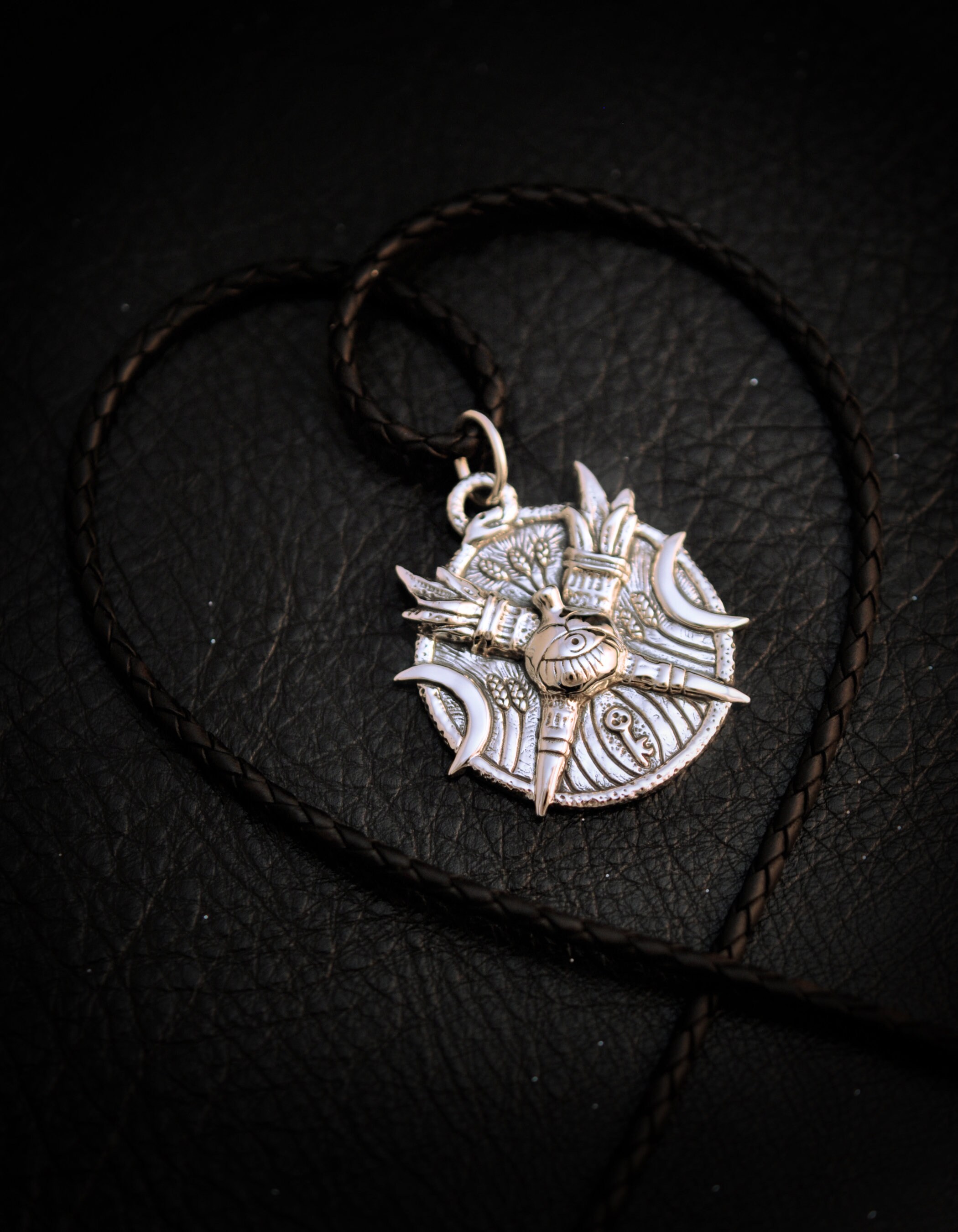 The Eleusian Mysteries Talisman, 925 Sterling Silver, Eleusis, Mystery ...