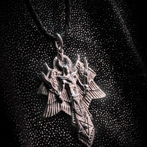Lucifer the Great Torchbearer Pendant, 925 Sterling Silver, Eosphoros ...