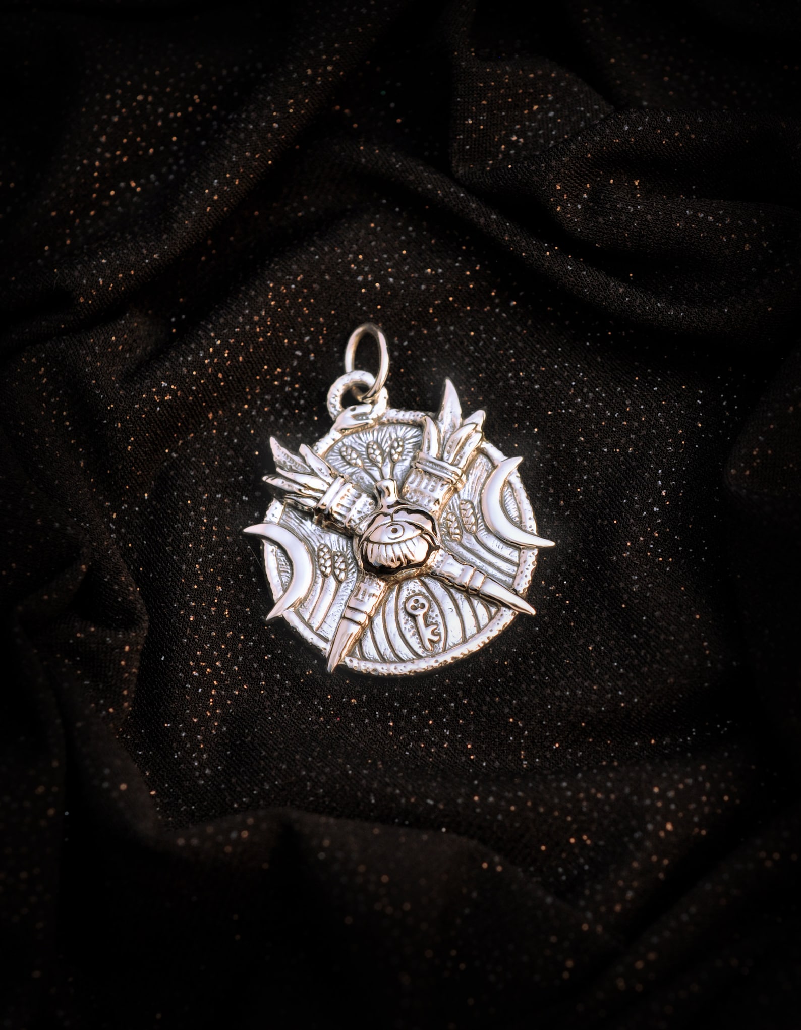 The Eleusian Mysteries Talisman, 925 Sterling Silver, Eleusis, Mystery ...