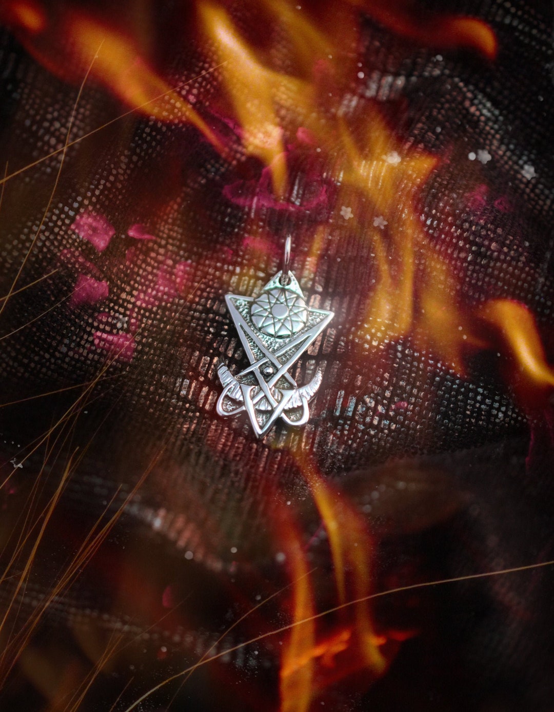 Eosphoros, the Dawn-bringer Pendant, 925 Sterling Silver, Lucifer ...