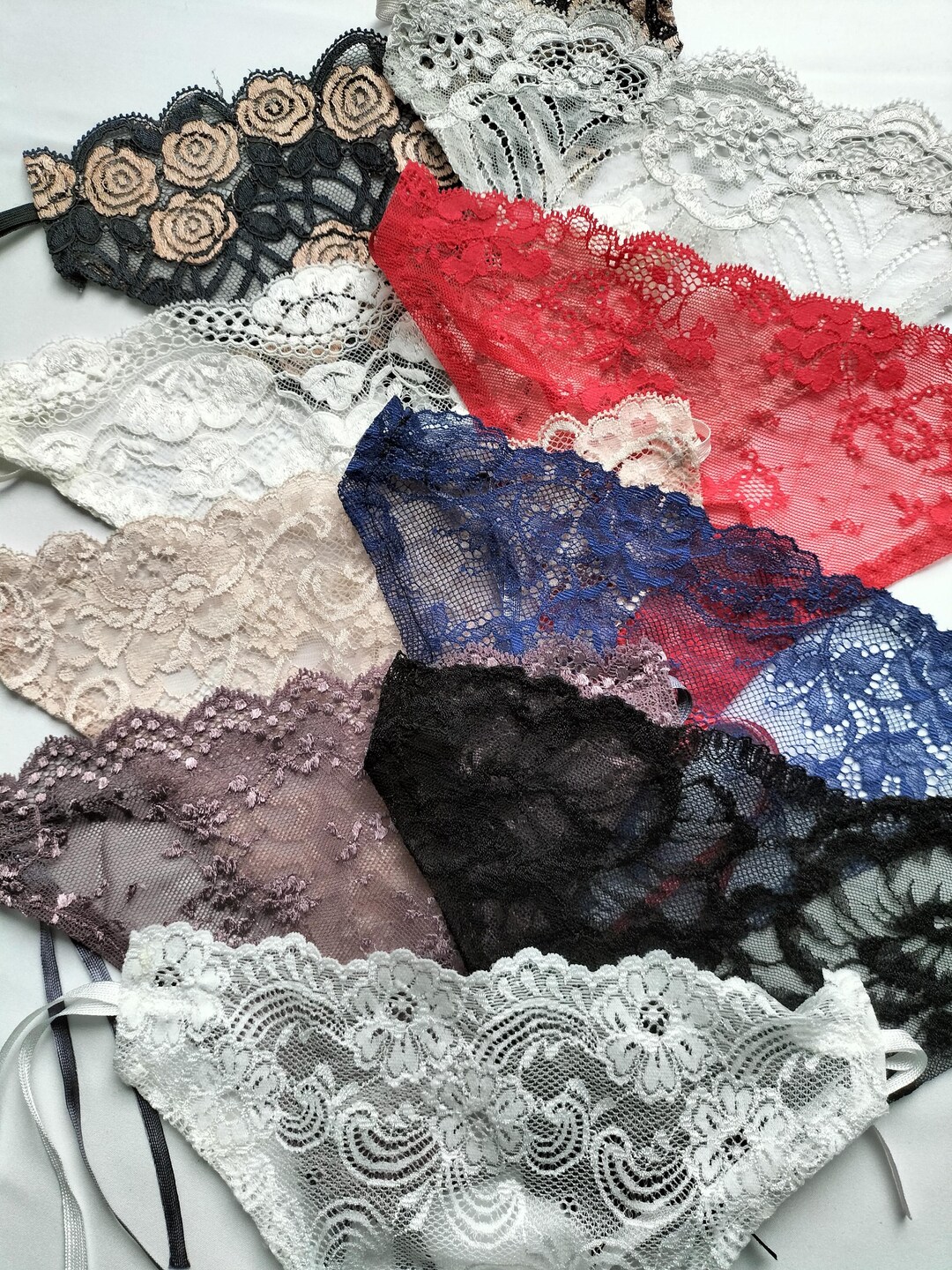 24cm Modesty Panel Lace Bra Insert Camisole Neckline Surgery Removable ...