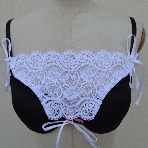 Lace Modesty Panel Neckline Insert Mock Camisole - Etsy