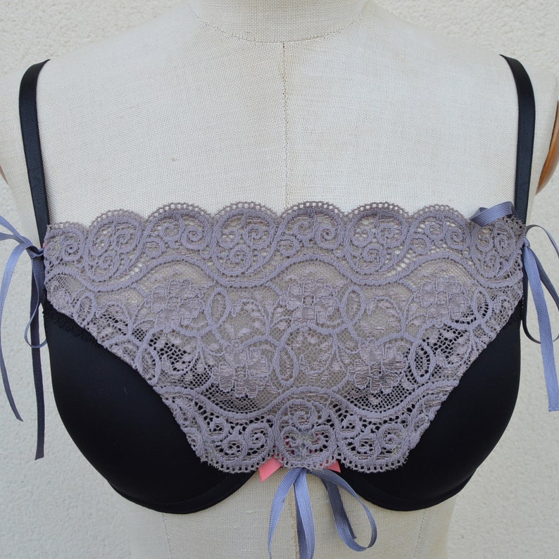 Modesty Panel Lace Bra Insert Camisole Neckline Surgery - Etsy