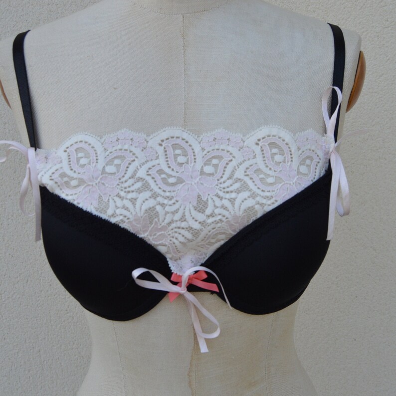 Modesty Panel Lace Bra Insert Camisole Neckline Surgery - Etsy
