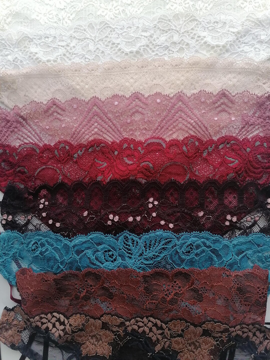 32cm Modesty Panel Lace Bra Insert Camisole Neckline Surgery Removable ...