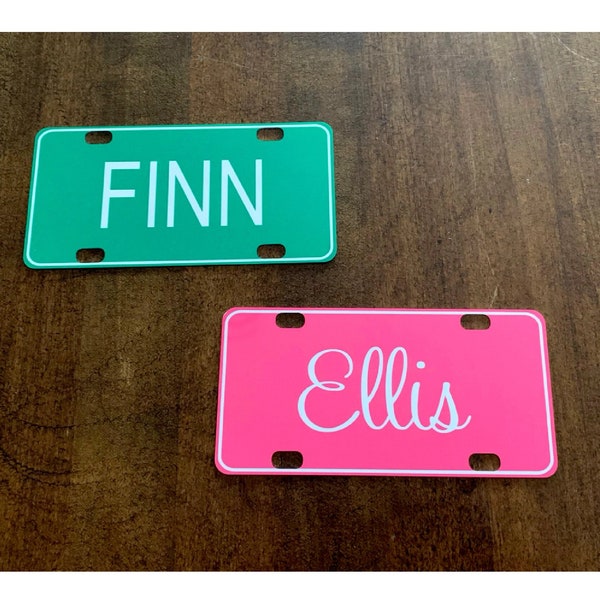 Mini License Plate - Etsy