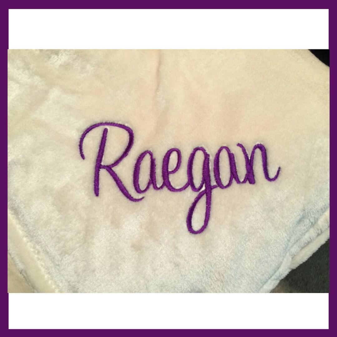 Personalized Throw With Name Name Personalized Blanket Softest Blanket ...