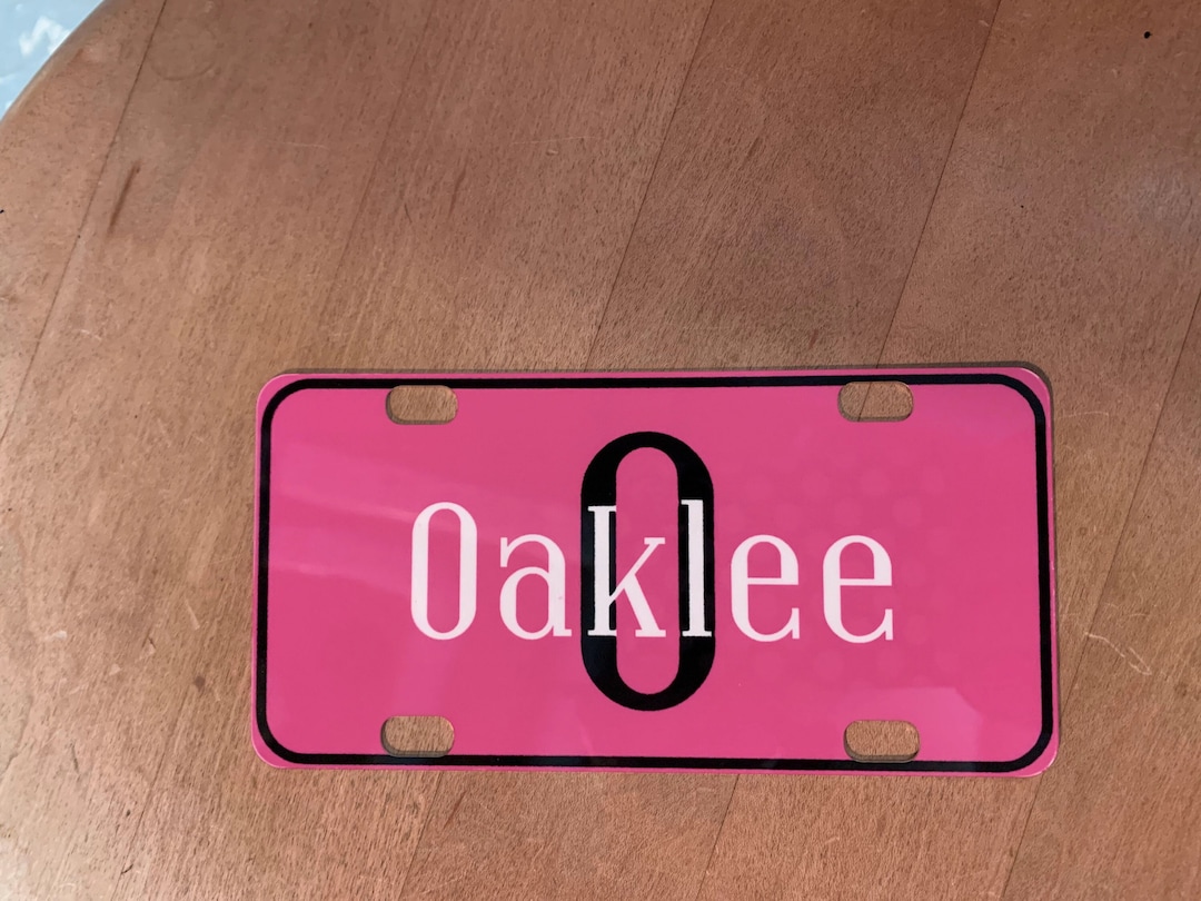 Personalized Mini License Plate, Mini License Plate for ATV, Kid's ...