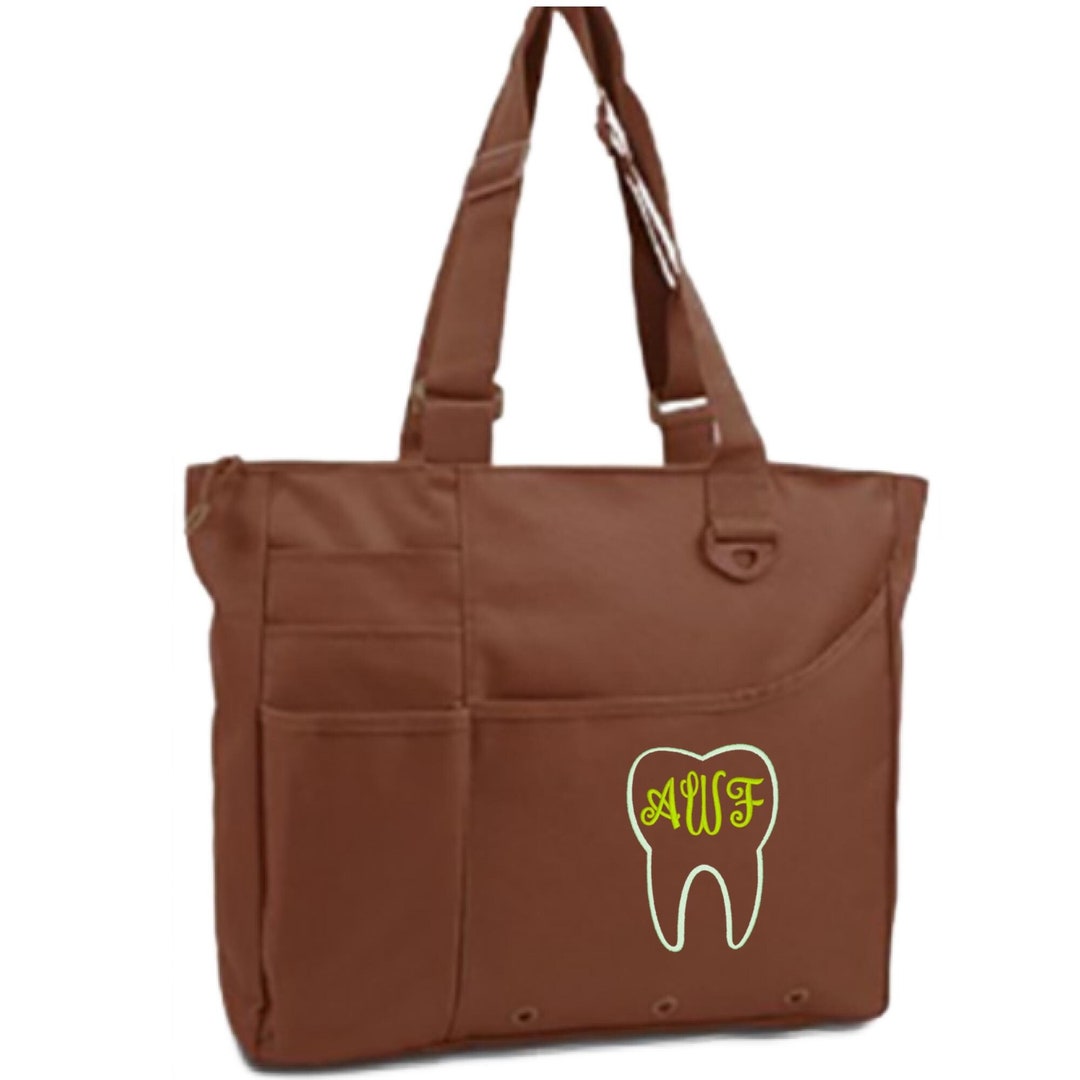 Personalized Dental Tooth Bag - Dental Student Gift - Dental Assistant ...