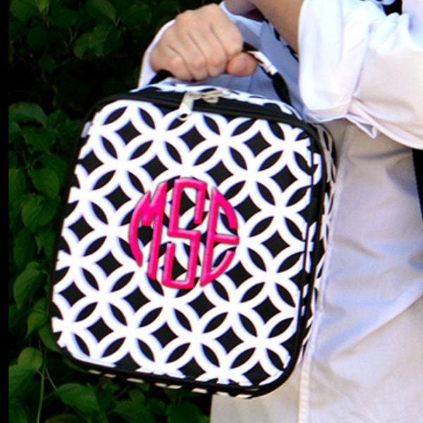 Monogram Lunch Box - Etsy