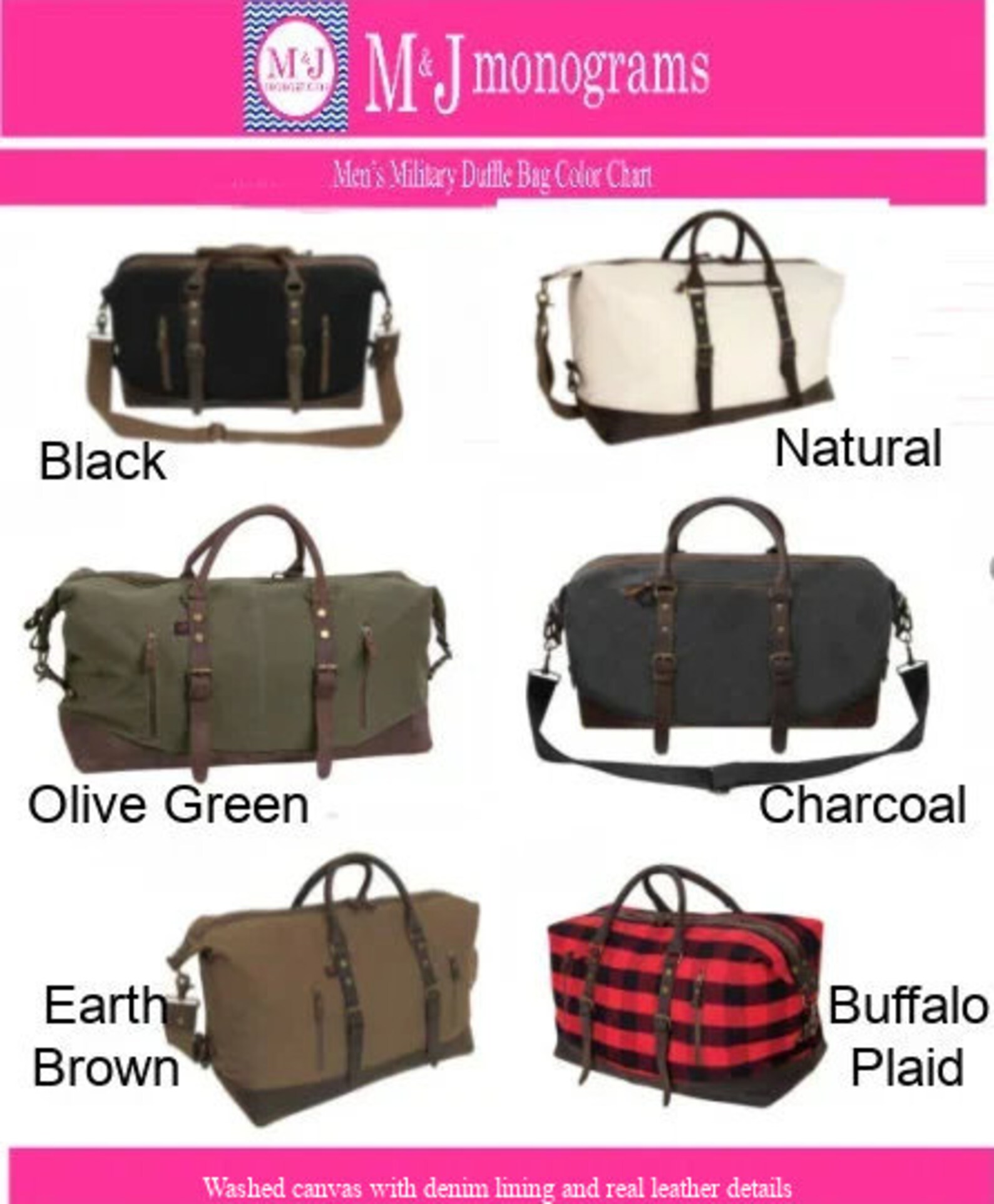 Weekender Travel Bag Personalized Mens Leather Bag Canvas - Etsy