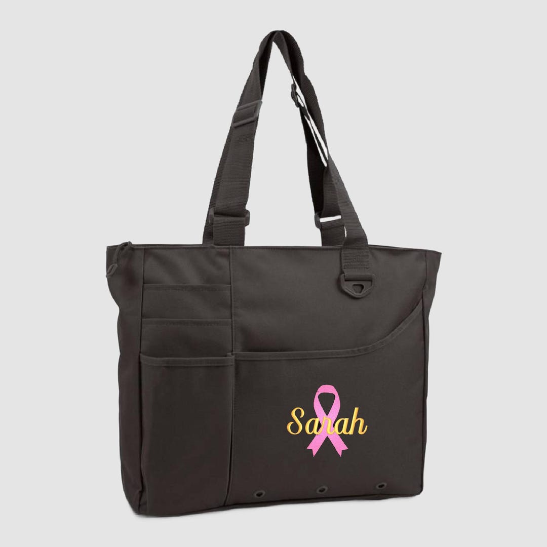 Cancer Survivor Book Bag Treatment Tote Bag Travel Bag & Chemotherapy ...