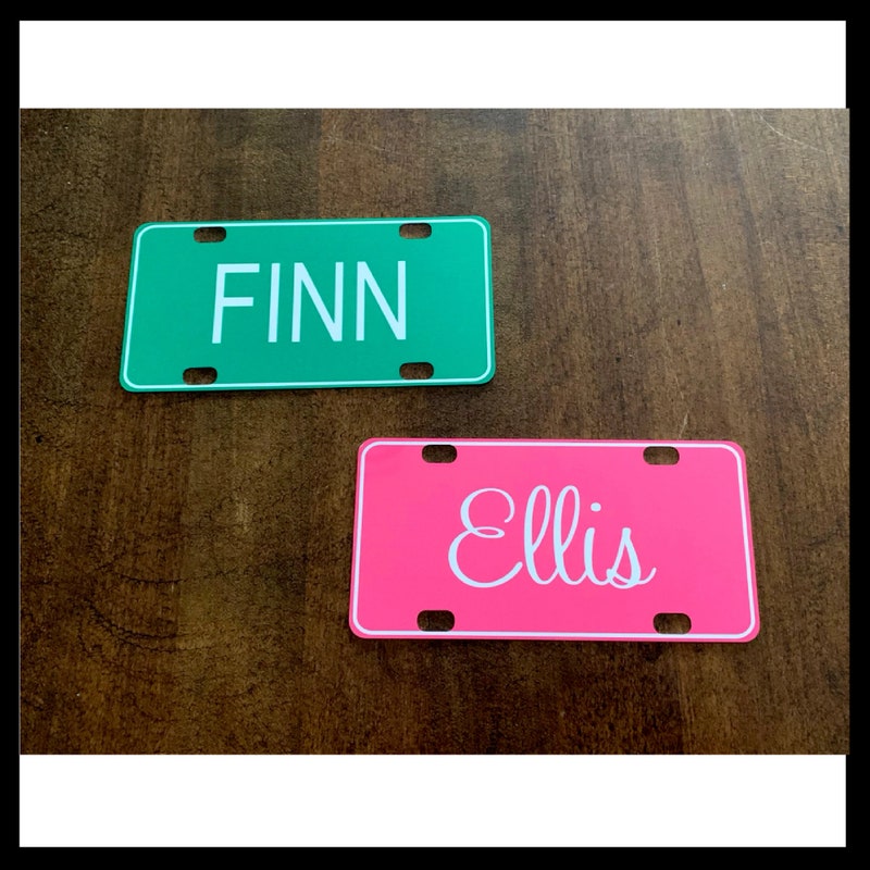 Mini License Plate - Etsy
