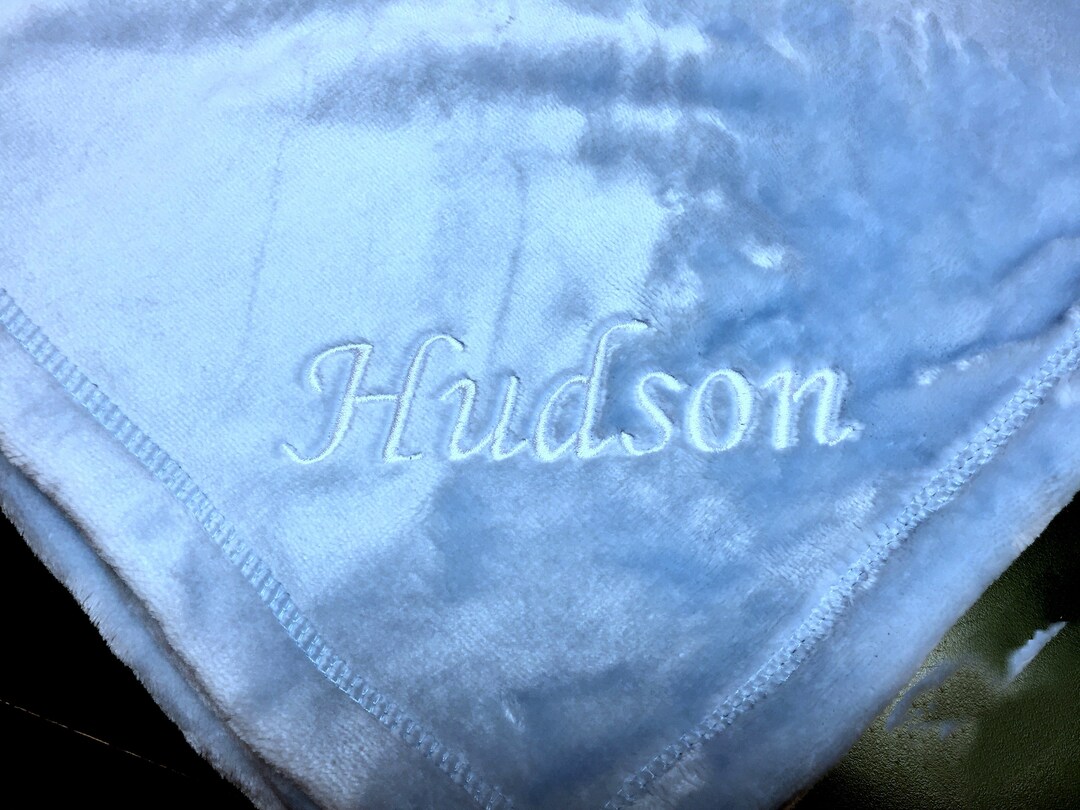 Personalized Baby Blanket With Name Polar Fleece - Etsy