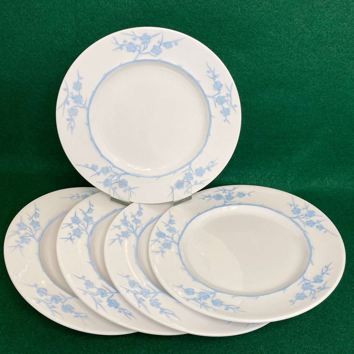 SPODE GEISHA BREAD Plates Set of 5 | Etsy