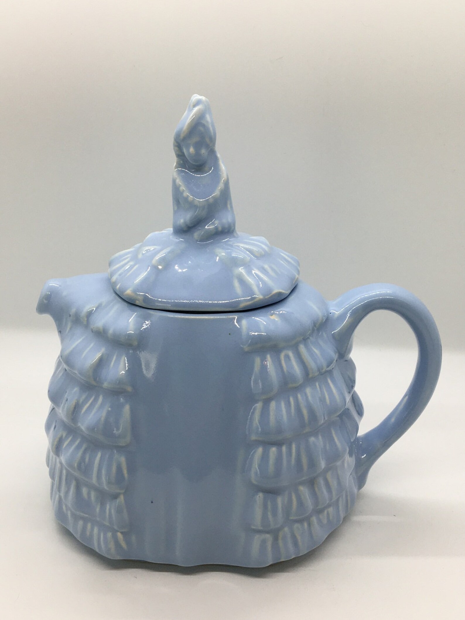 DAINTEE LADY TEAPOT by Sadler of England Dusty Blue | Etsy