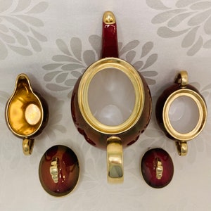 CARLTONWARE ROUGE ROYALE Coffee / Tea Set - Etsy