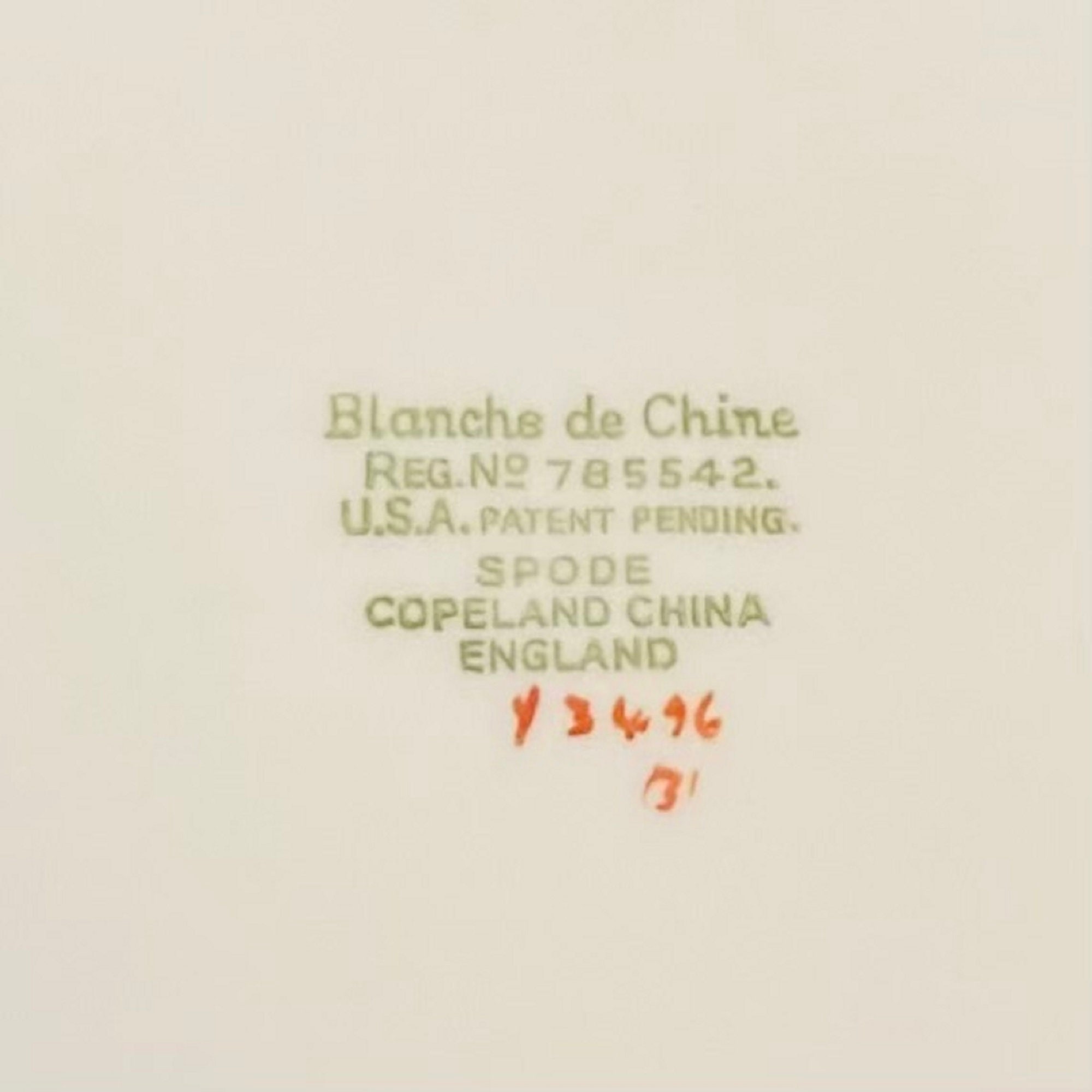 SPODE GEISHA BREAD Plates Set of 5 | Etsy