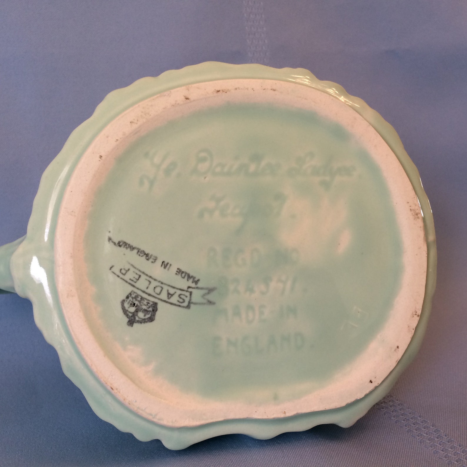 SADLER DAINTEE LADYEE Teapot Pastel Green | Etsy