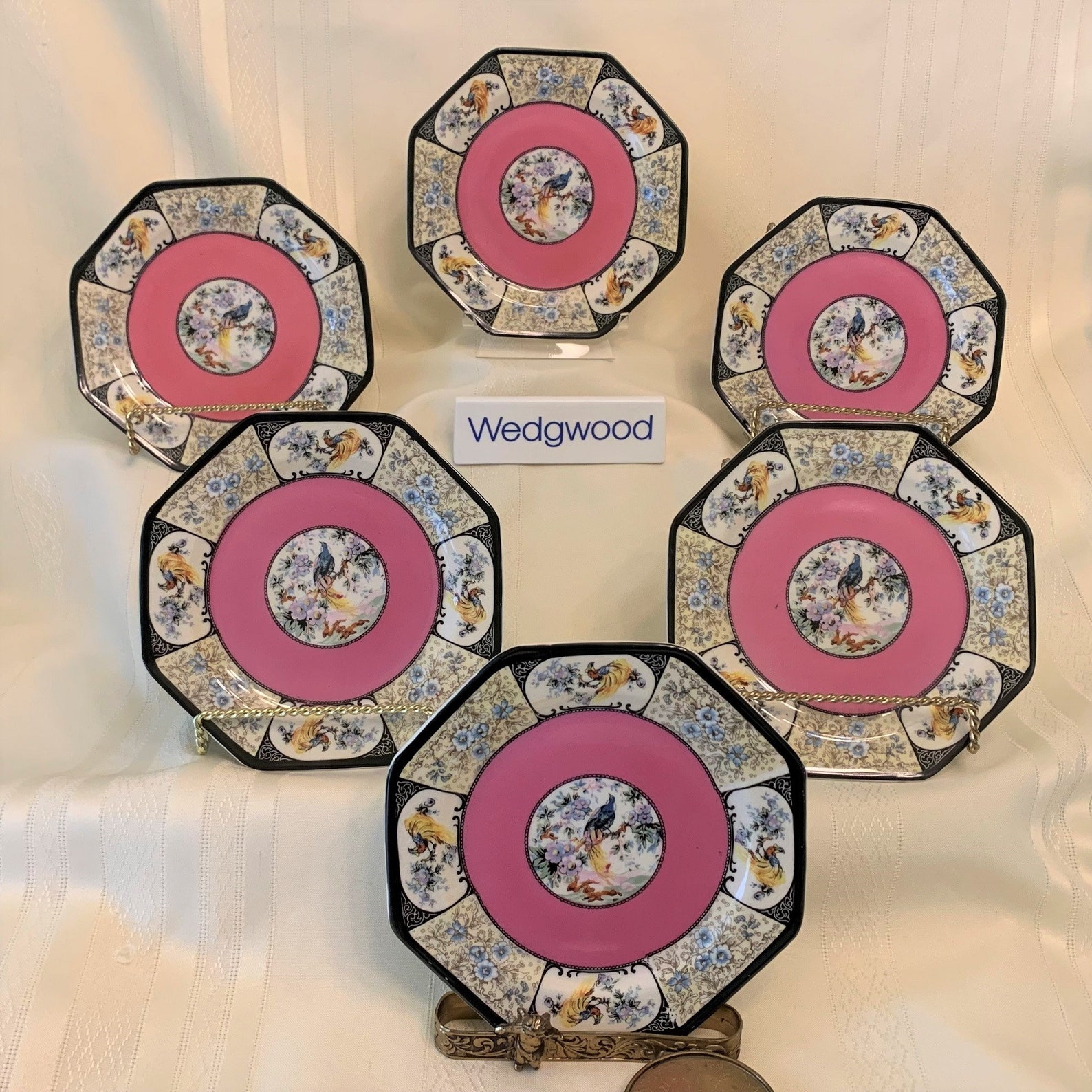 WEDGWOOD HONOLULU PATTERN Set of 6 Dessert Plates - Etsy Canada