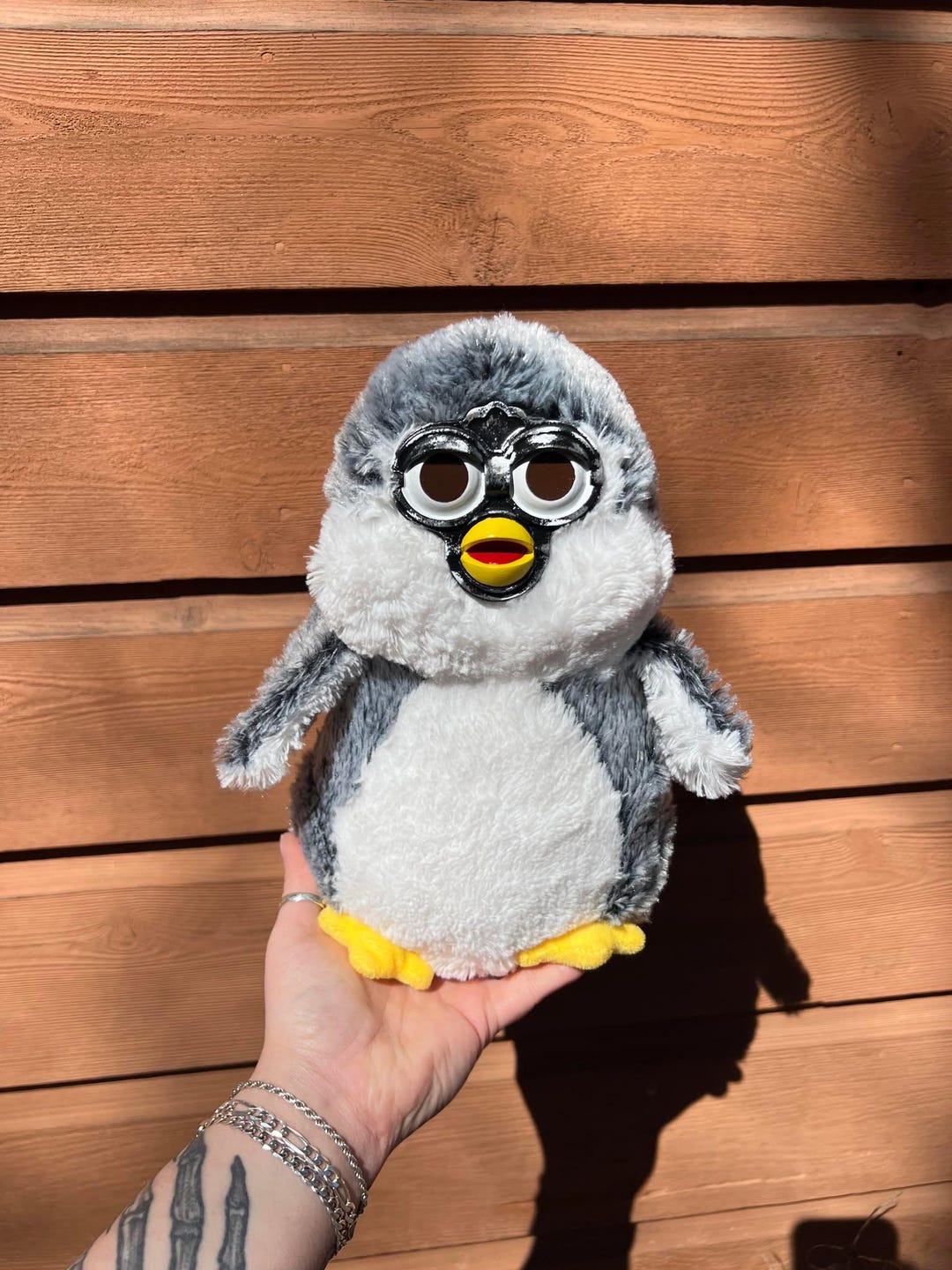 Furby-inspired Oddbody | OOAK Collectible Plushie| Boneburrow | Penguin ...