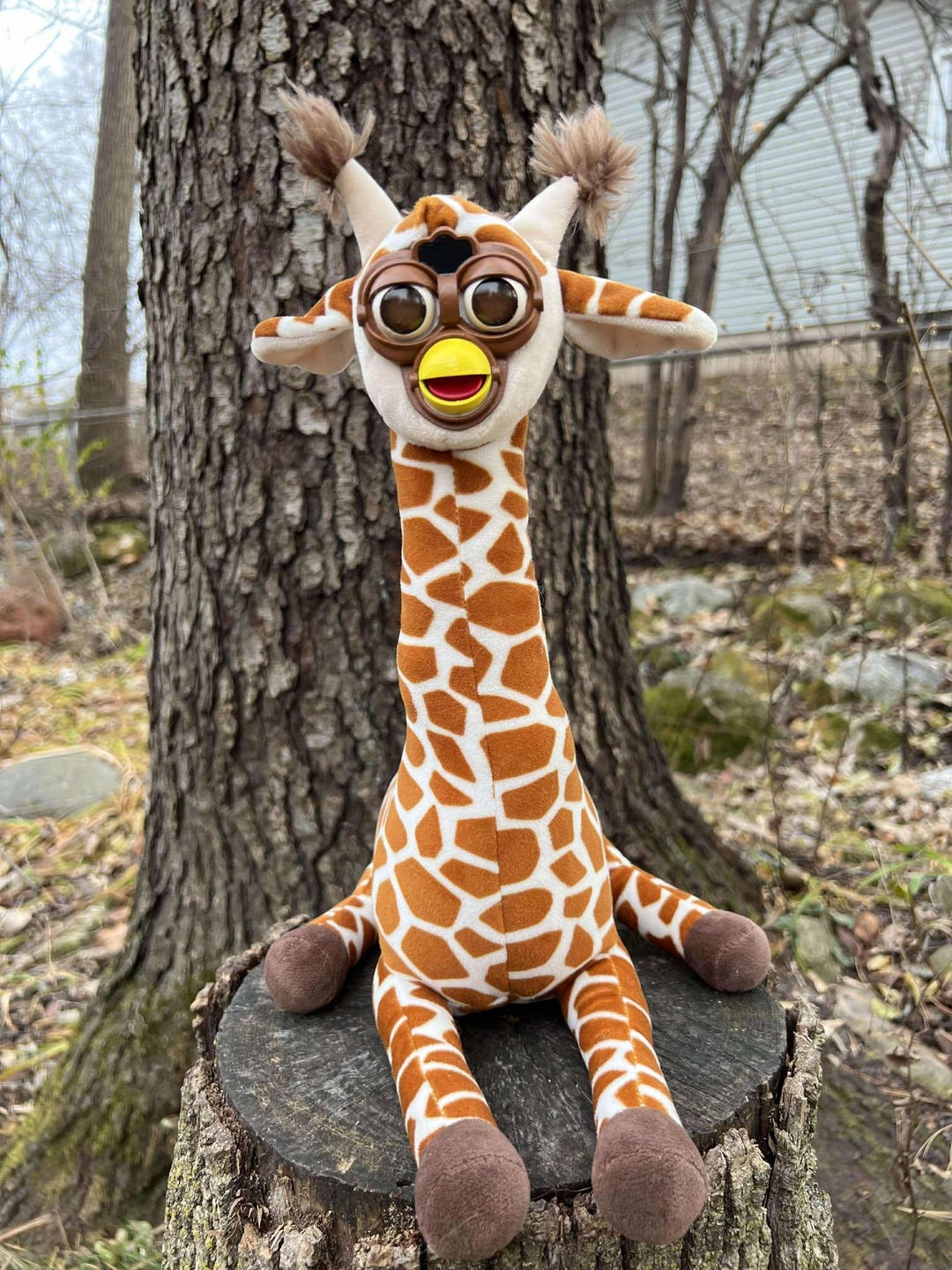 Oddbody Custom Furby Boneburrow Giraffe Plush - Etsy