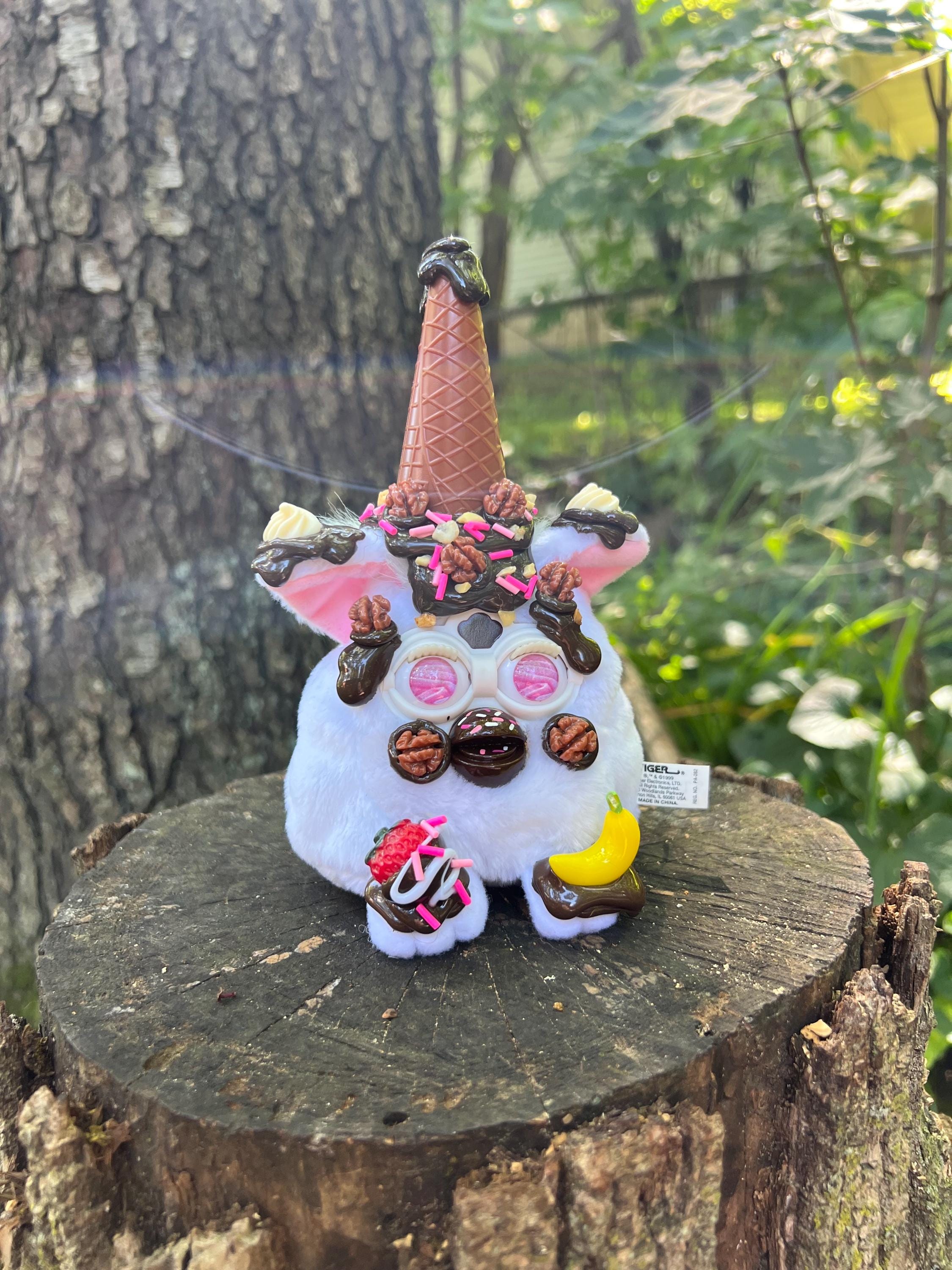 Furby Beanbag Buddy 1999 | Boneburrow | Ice Cream Sundae - Etsy