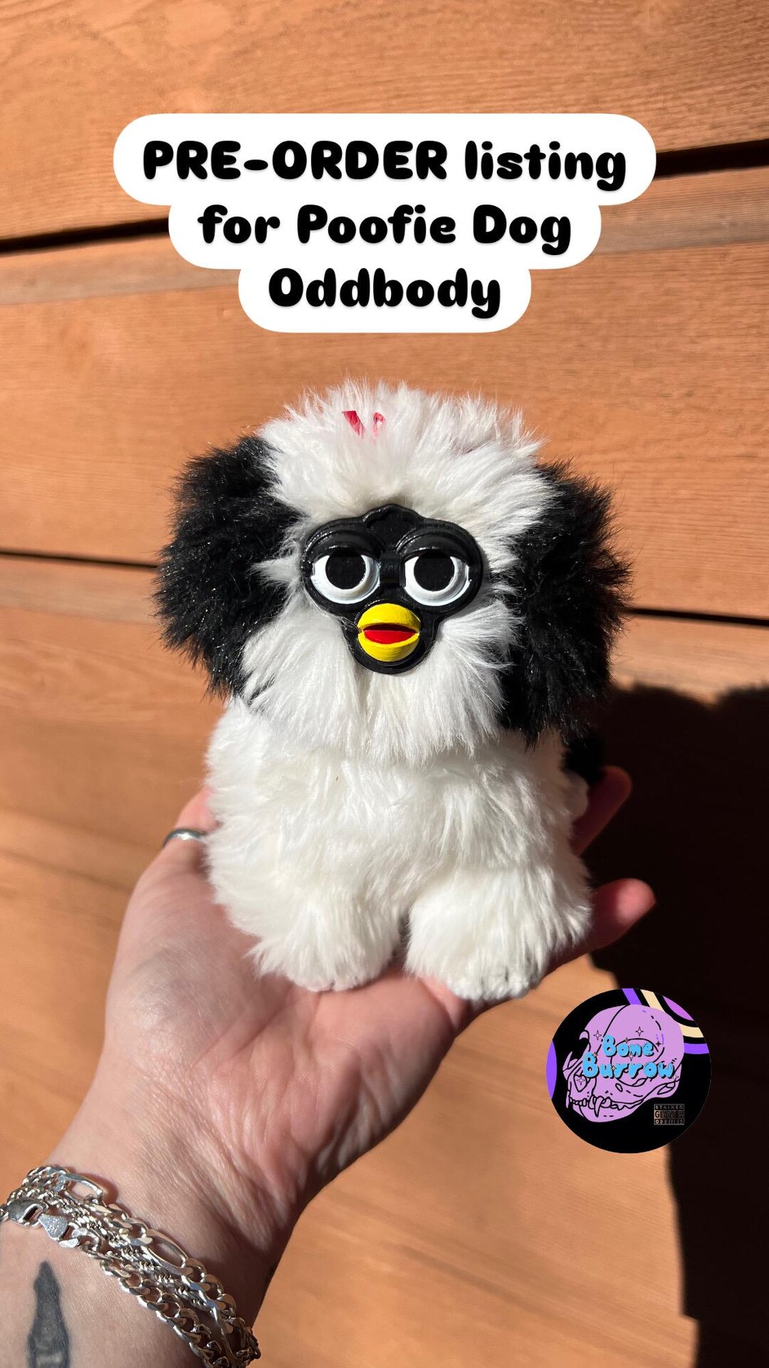 MADE-TO-ORDER Furby-inspired Oddbody | Ooak Collectible Plushie ...