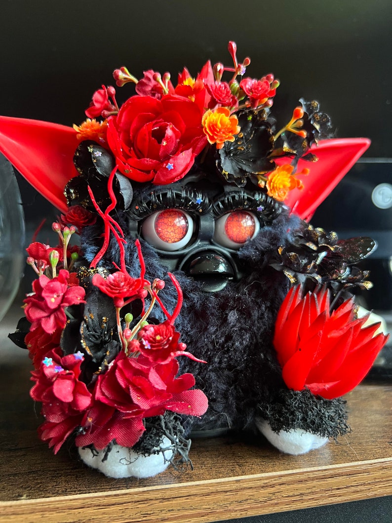 Red Alien Custom Furby - Etsy