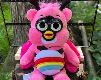Furby-inspired Oddbody | OOAK Collectible Plushie| Boneburrow | Corn ...