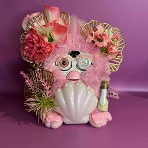 Vintage Furby 1998 | Tiger Electronics | Boneburrow | Pink Shell | NON ...