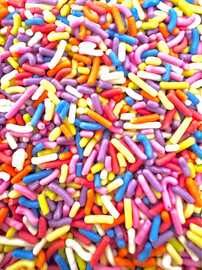 Sprinkles | Rainbow Jimmies | Cupcakes | Donuts | Cake | Cookie | Ice ...