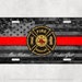 American Flag Firefighter, Fireman License Plate - Public Safety Vanity ...