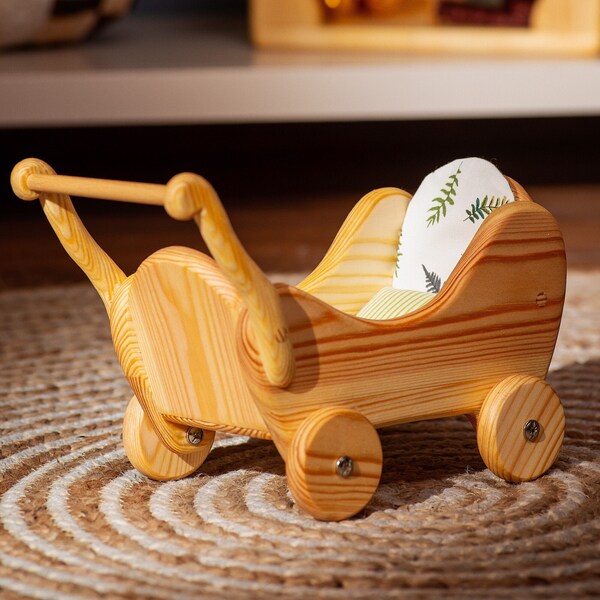 Wood Doll Stroller - Etsy