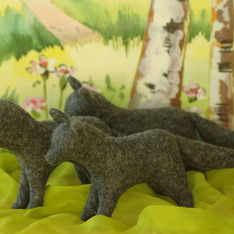 Realistic Stuffed Wolves - Etsy