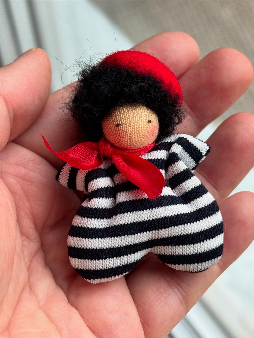 Parisian Tiny Waldorf Doll – French Miniature Comfort Doll, Lavender ...