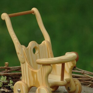 Wooden Pram for 5-9 Inches Dolls Nice Summer Gift - Etsy