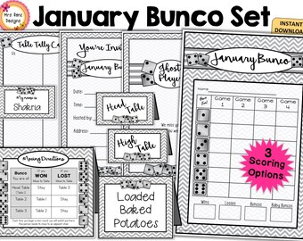 Bunco Name Tags - Etsy