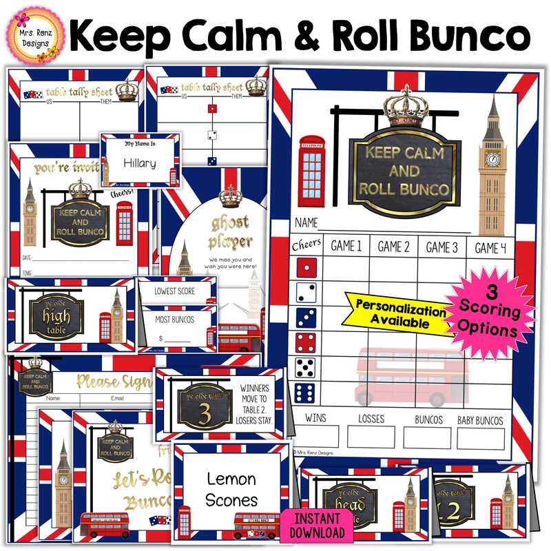 Keep Calm Card - Etsy