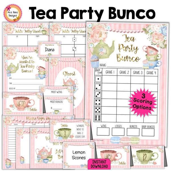 Tea Party Table - Etsy