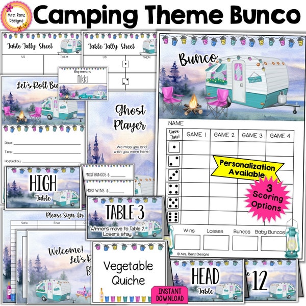 Camping Theme - Etsy